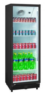 exquisit koelkast DC 350 xl glass zwart | geronika.pro